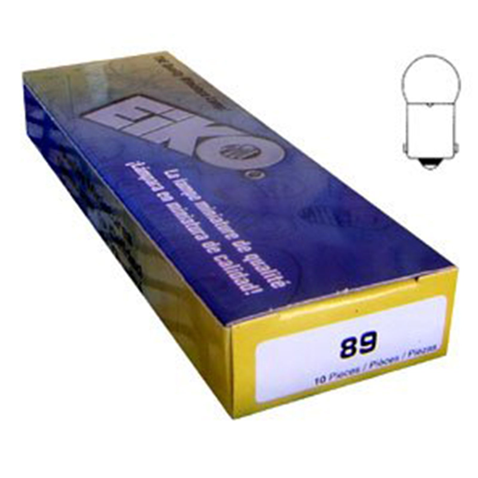 #89 Bulbs (box of 10) - Bayonet