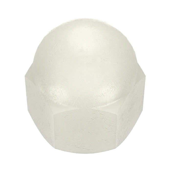 #6-32 Acorn Nut – Natural Nylon (Non-Metallic Fastener)