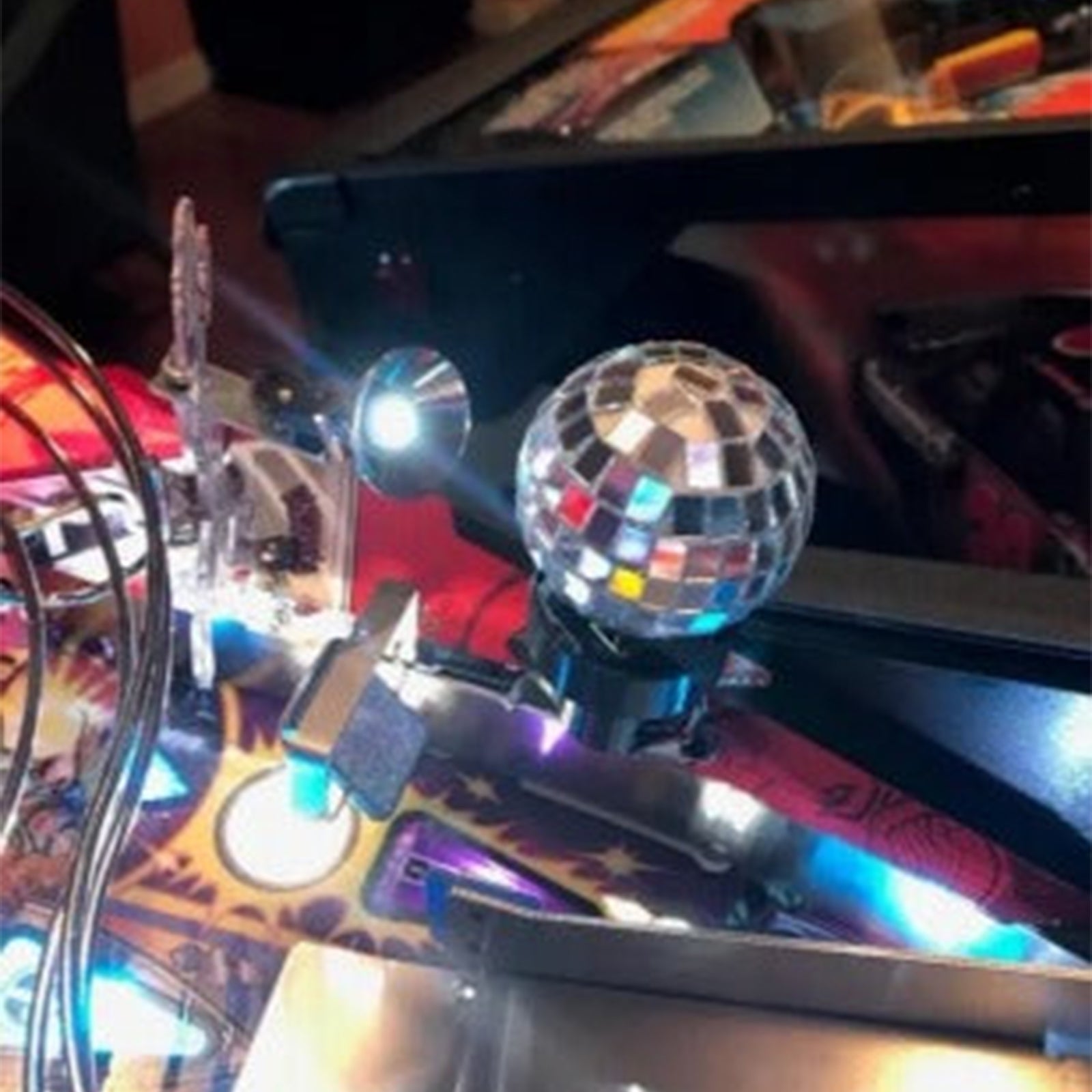 Deadpool PRO Pinball Motorized Disco Ball Mod