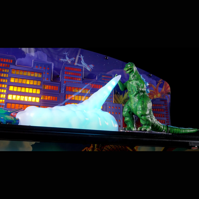 GODZILLA "Heat Ray Destruction" Pinball Topper - IN STOCK!