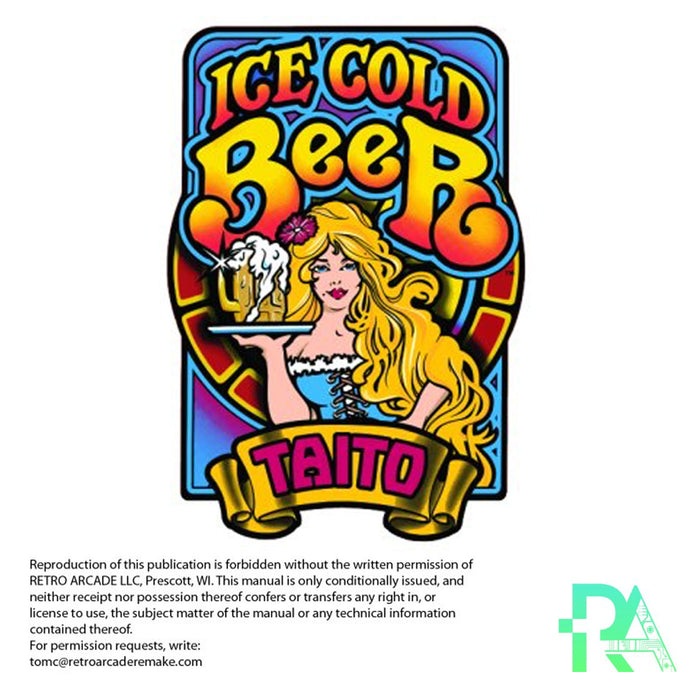 Ice Cold Beer Arcade Game – Retro Arcade Remake