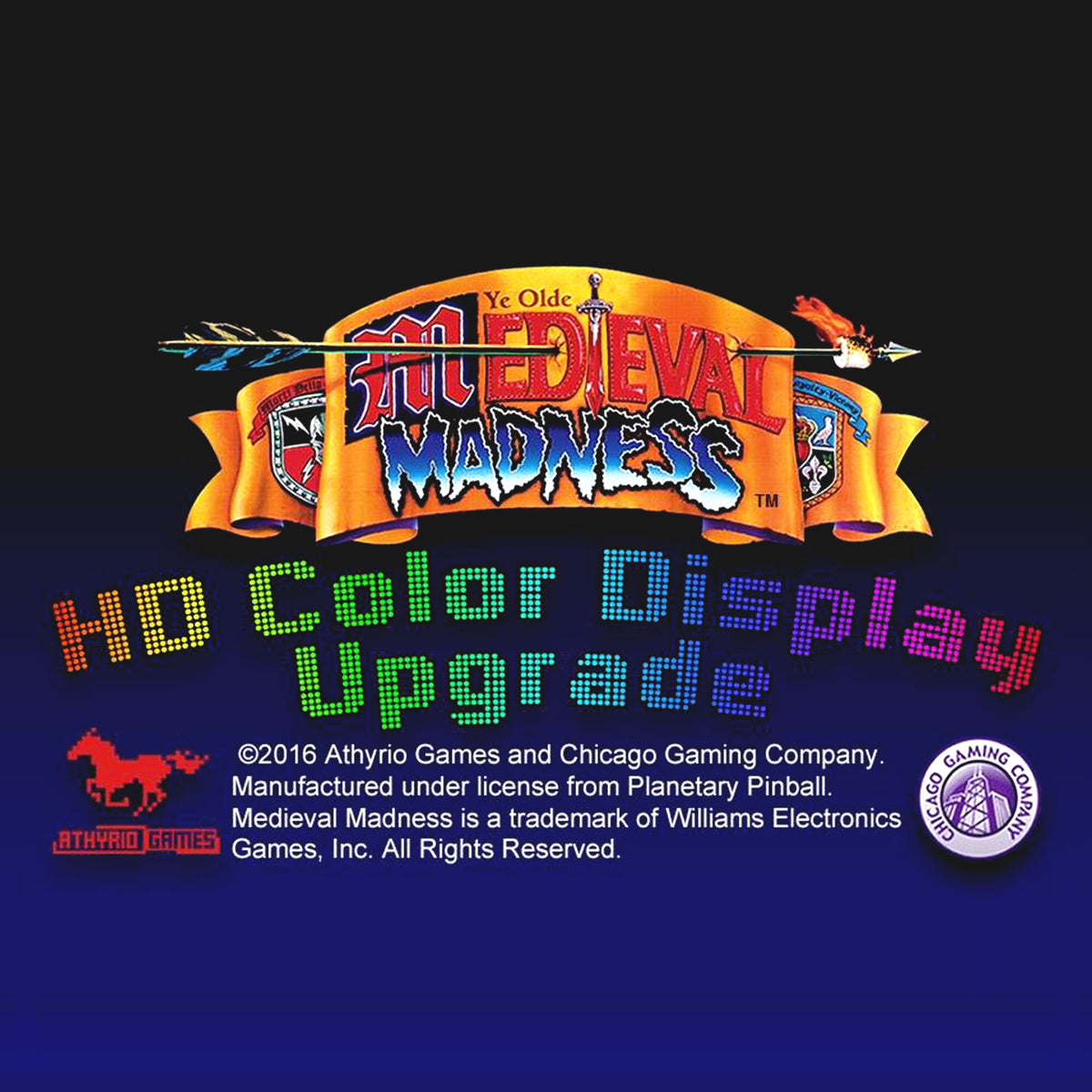 Medieval Madness HD Color Display Upgrade (For Remake Only)