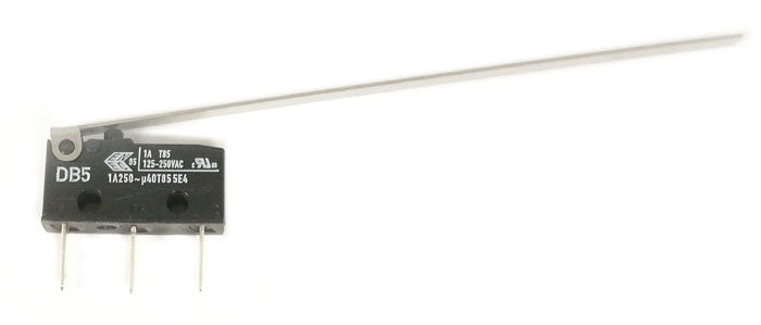 Sub-microswitch with 3.1" Straight Flat Actuator: 5647-12693-08